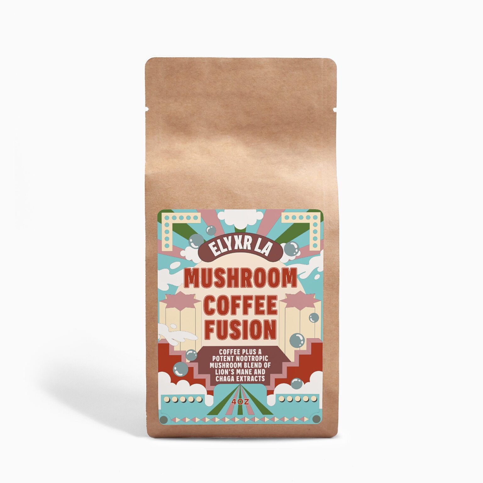 Mushroom Coffee Fusion | ELYXR