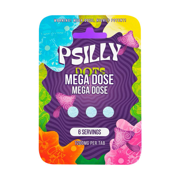Purple Psilly Dots Mega Dose Tabs (1200mg) | ELYXR