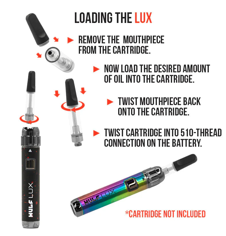 LUX Cartridge Vaporizer by Wulf Mods | ELYXR