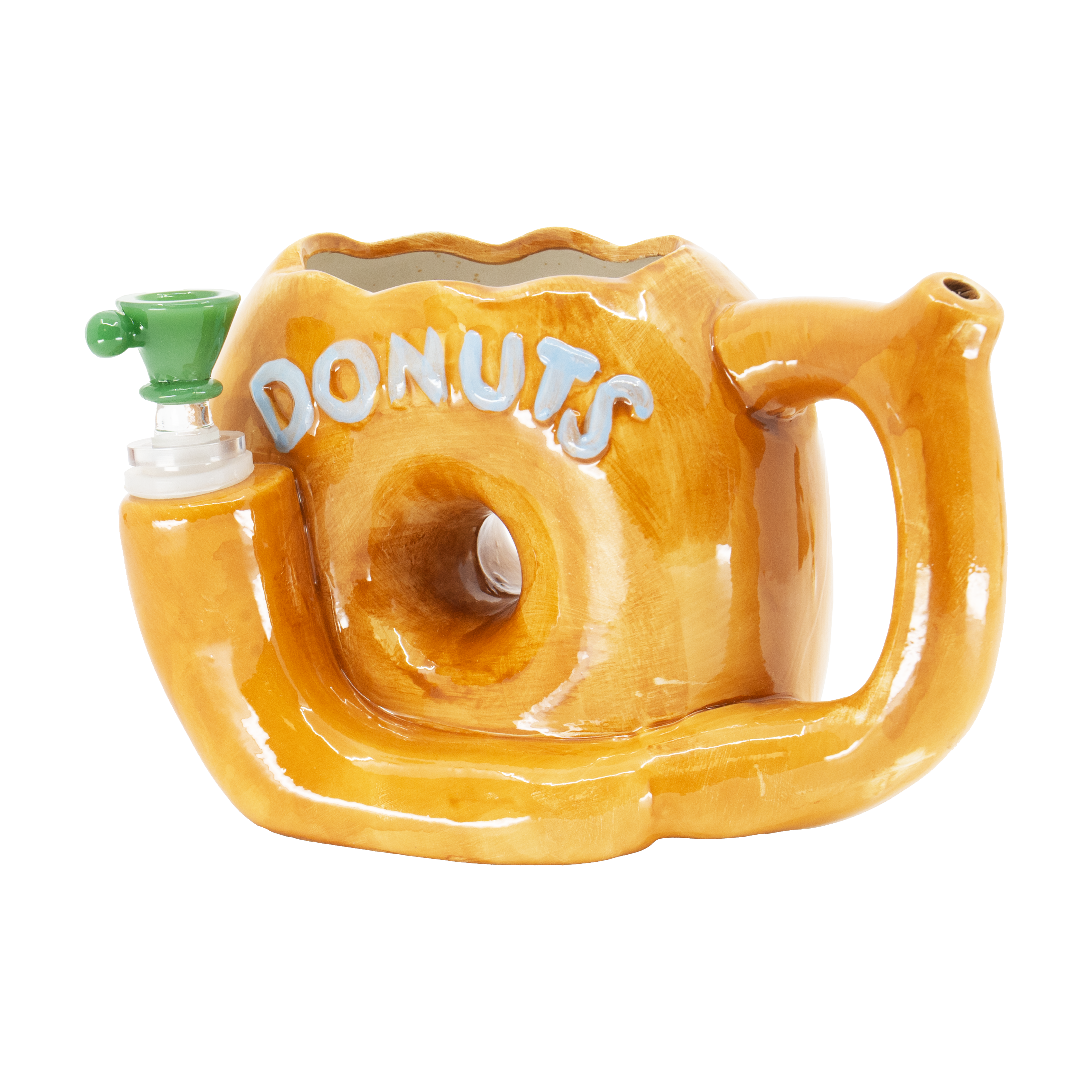Donut Mug Bong – Ceramic Coffee Mug Bong with Sprinkles