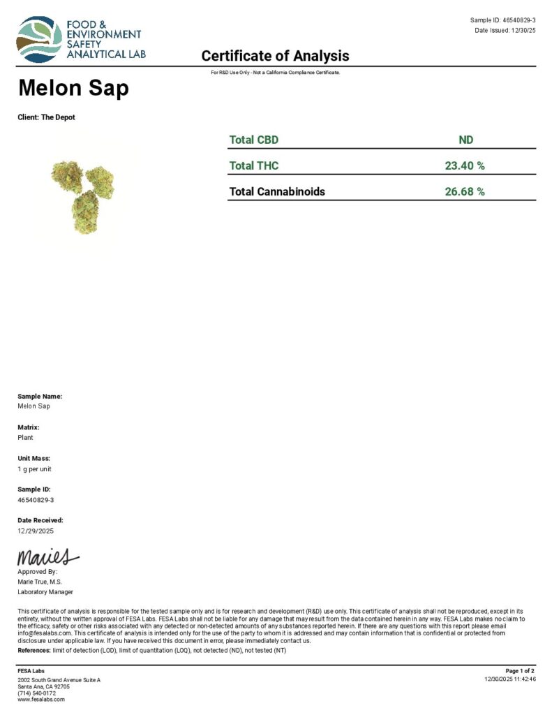 Buy Natural THC-A Flower (Hybrid ~ Melon Sap) | Elyxr