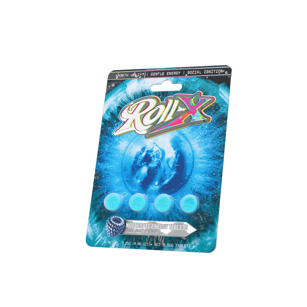 Buy Roll-X Nootropic Energy Tablets (4 Count) | Elyxr